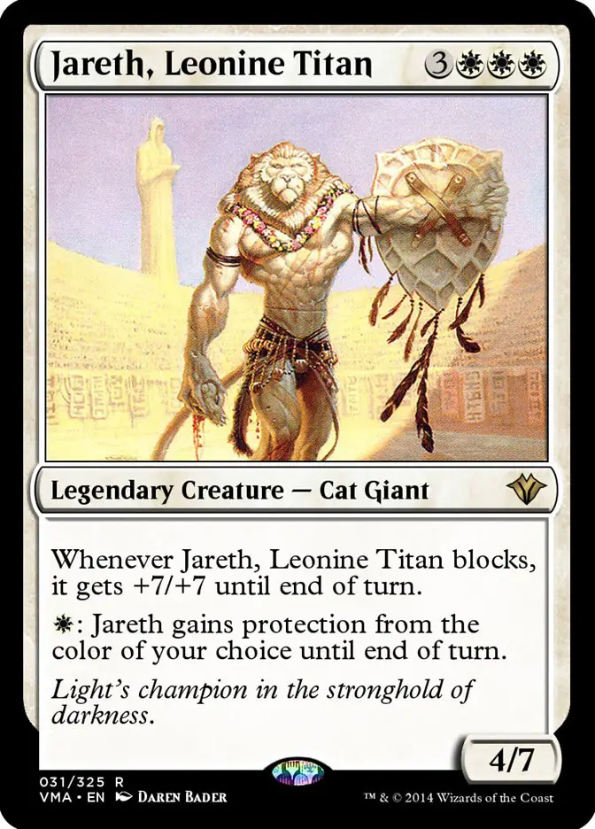Jareth, Leonine Titan rulings - MTG Assist