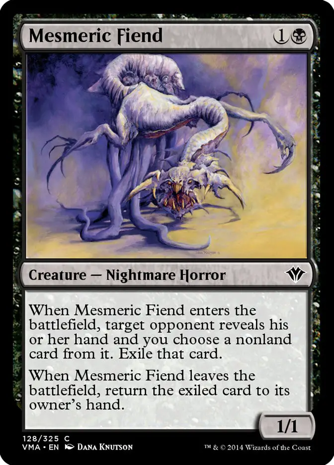 Mesmeric Fiend • Creature — Nightmare Horror (Vintage Masters) - MTG Assist