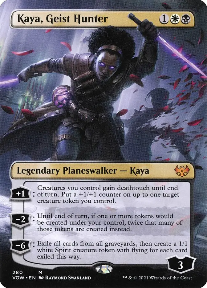 Kaya, Geist Hunter • Legendary Planeswalker — Kaya (Innistrad: Crimson ...