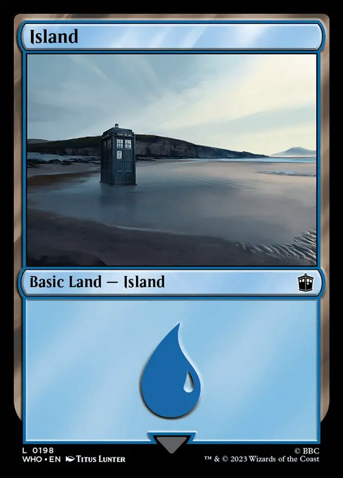 Island • Basic Land — Island (Doctor Who) - MTG Assist