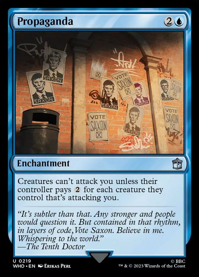 Propaganda • Enchantment (Doctor Who) - MTG Assist
