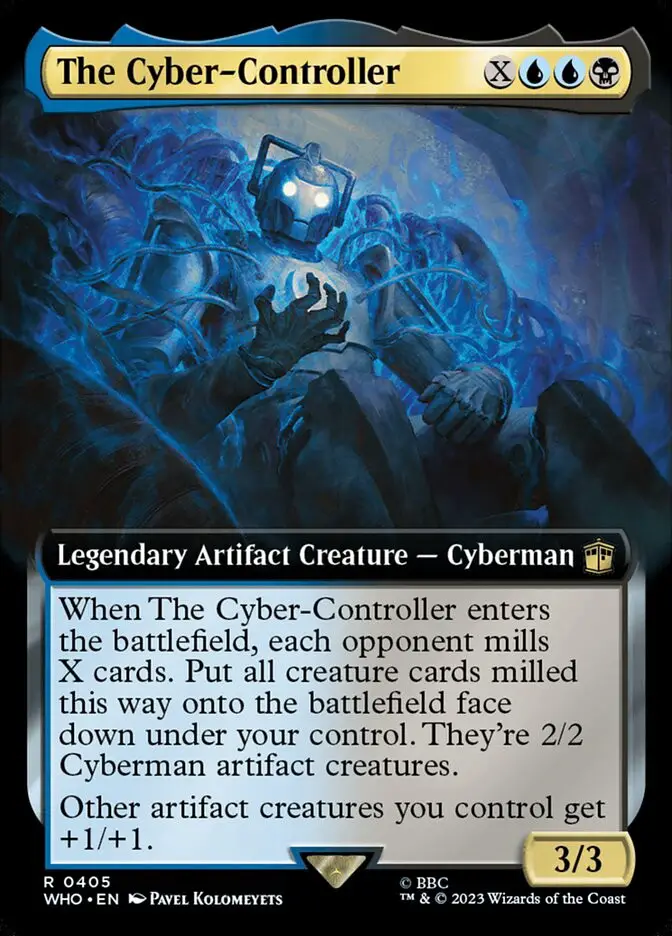 The Cyber-Controller • Legendary Artifact Creature — Cyberman (Doctor ...