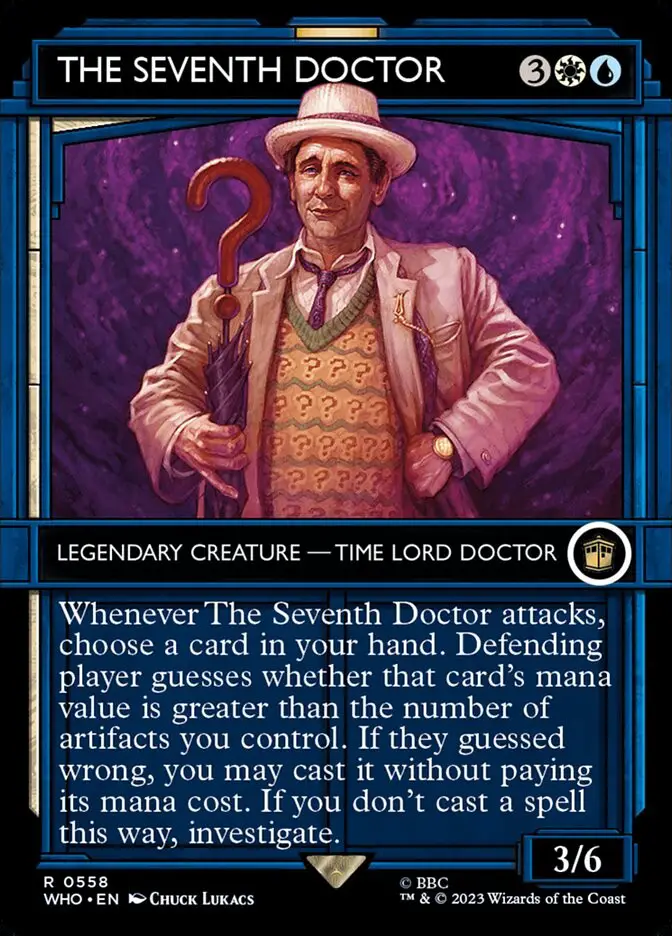 The Seventh Doctor • Legendary Creature — Time Lord Doctor (Doctor Who ...